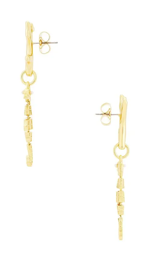 Brinker & Eliza Tidal Earrings In Metallic