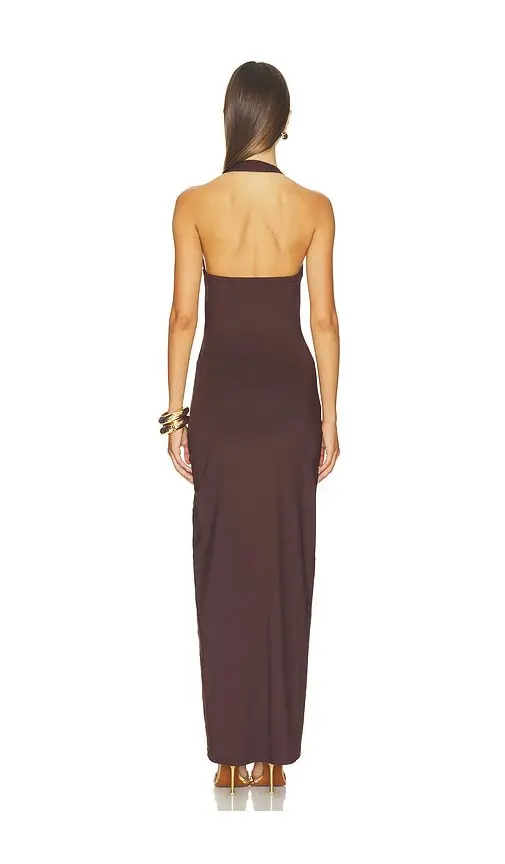 4TH & RECKLESS Janni Halterneck Maxi Dress