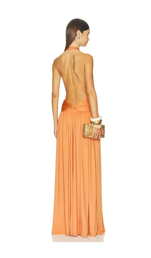 Arcina Ori Santina Dress In Orange