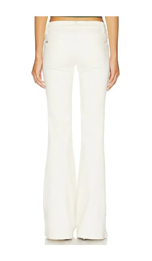 Alice + Olivia Chic Embroidered Flare Jeans