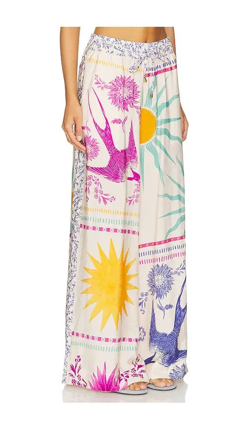 Agua Bendita Janis Alina Pants In Multi