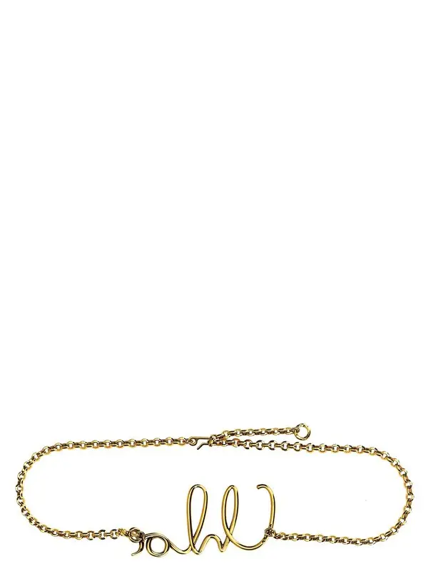 Chloé Metal Chain Belt - Gold