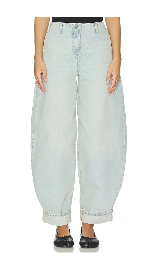 ALIGNE Christina Barrel Leg Jean In Blue