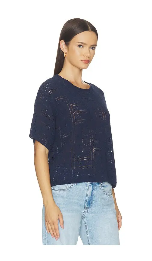 Rag & Bone Morgan Crew Knit Tee