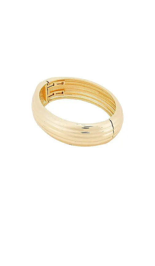 Baublebar Odessa Hinge Bangle In Metallic Gold
