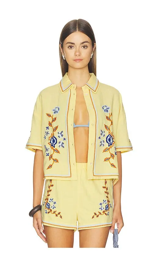 CLEOBELLA Wynona Top In Yellow