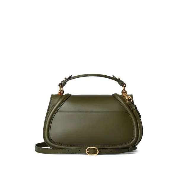 Gucci Forest Leather Tote Bag With Light Gold-tone Hardware - Green
