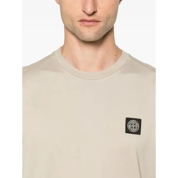 Stone Island Neutrals T-shirts & Vests T-shirts