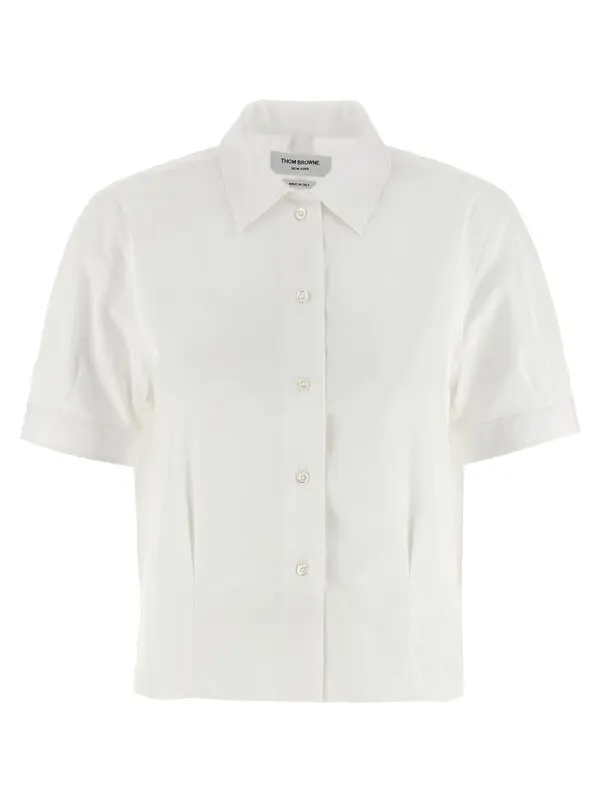 Thom Browne Cotton Poplin Sash Shirt