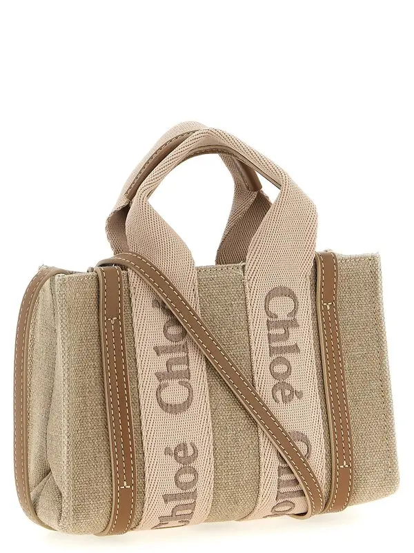 Chloé Woody' Mini Handbag - Pink