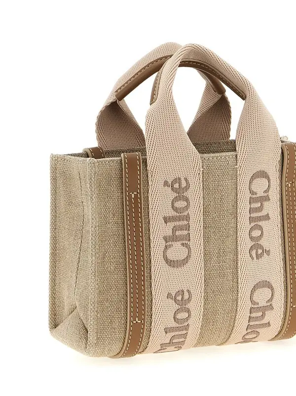Chloé Woody' Mini Handbag - Pink