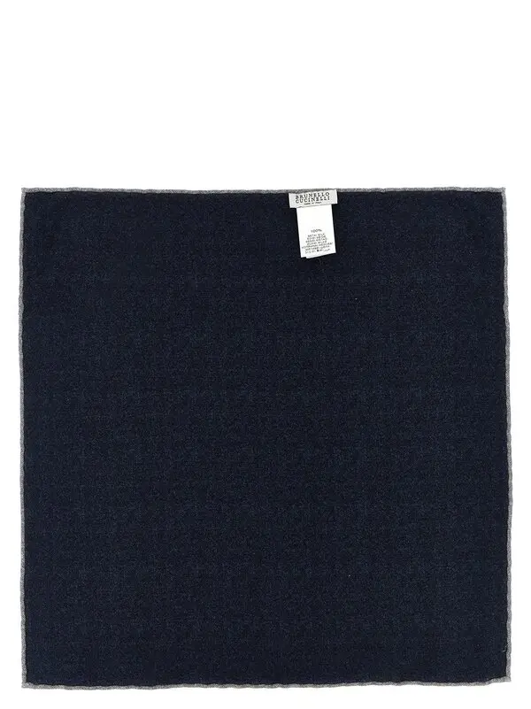 Brunello Cucinelli Double-face Pocket Clutch - Blue