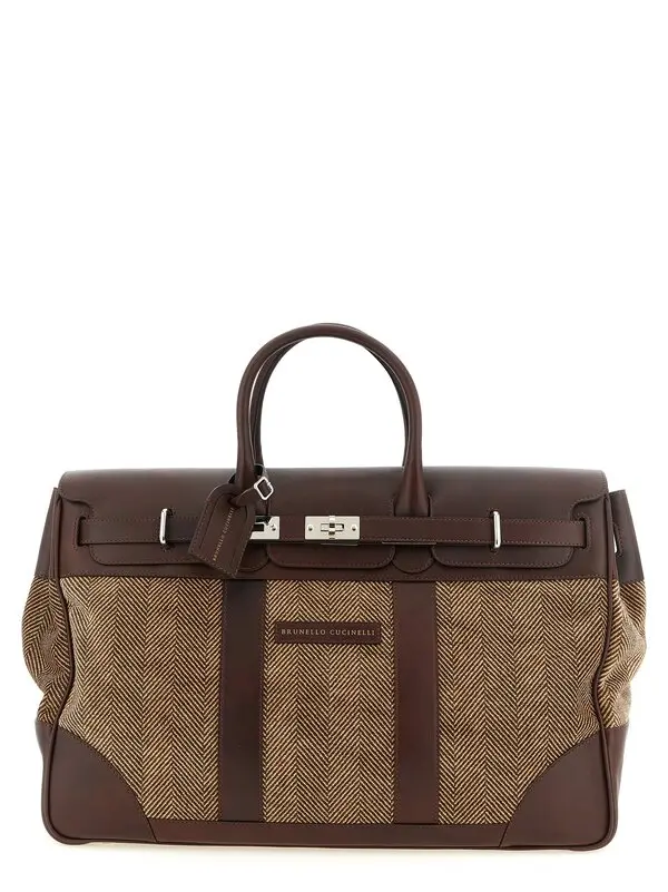 Brunello Cucinelli Country' Bag - Brown