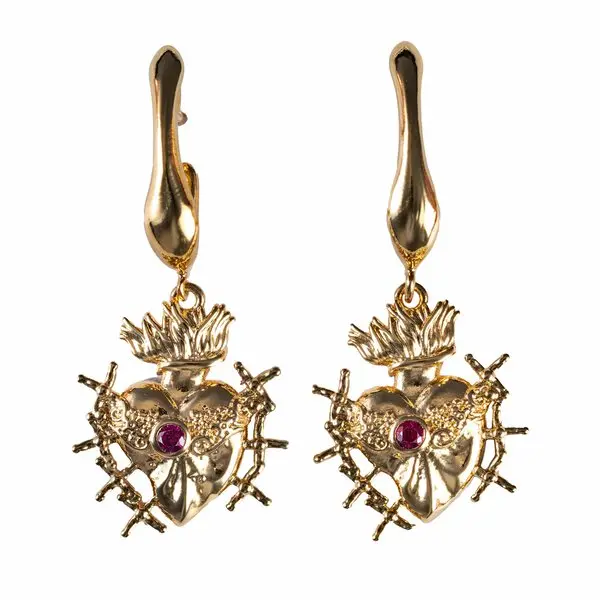 IN CAUDA VENENUM Devotion Earrings