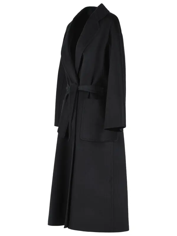 Max Mara Icon Ludmilla Cashmere Coat - Black