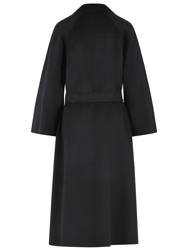 Max Mara Icon Ludmilla Cashmere Coat - Black