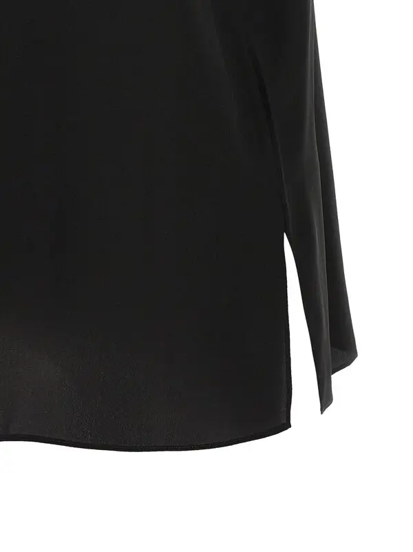 Brunello Cucinelli Monile Silk Top