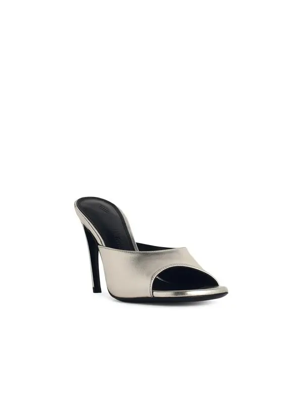 Attico Betta 95' Leather Mules