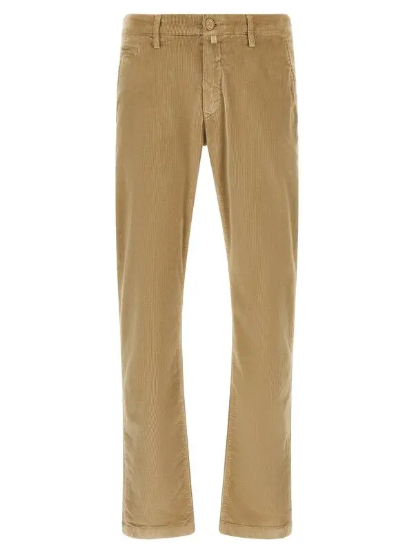 Jacob Cohen Bobby" Corduroy Chinos - Cream