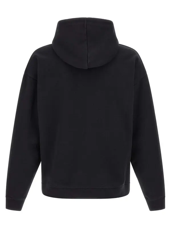 Dsquared2 Logo" Fleece Cotton Hoodie - Black