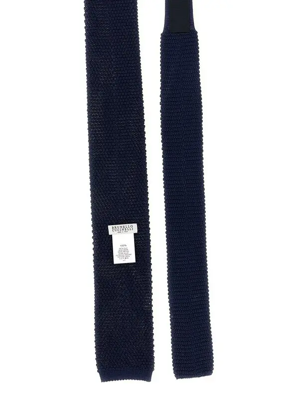 Brunello Cucinelli Silk Knit Tie