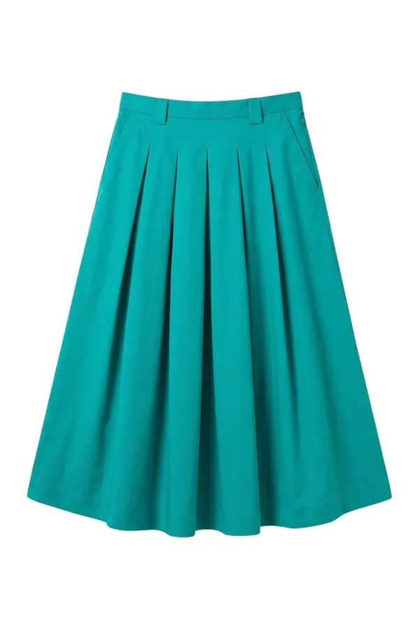 LOUCHE Alexia Recycled Cotton Midaxi Skirt