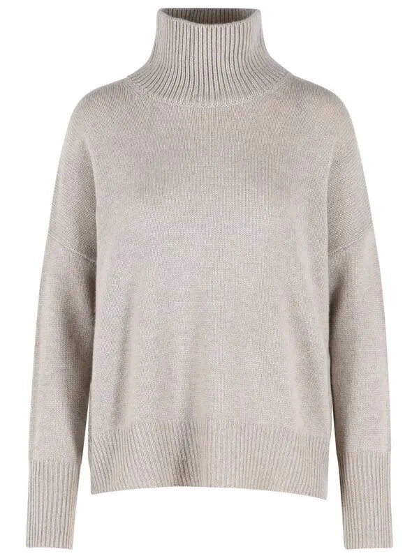 LISA YANG Heidi Cashmere Turtleneck Sweater - Cream
