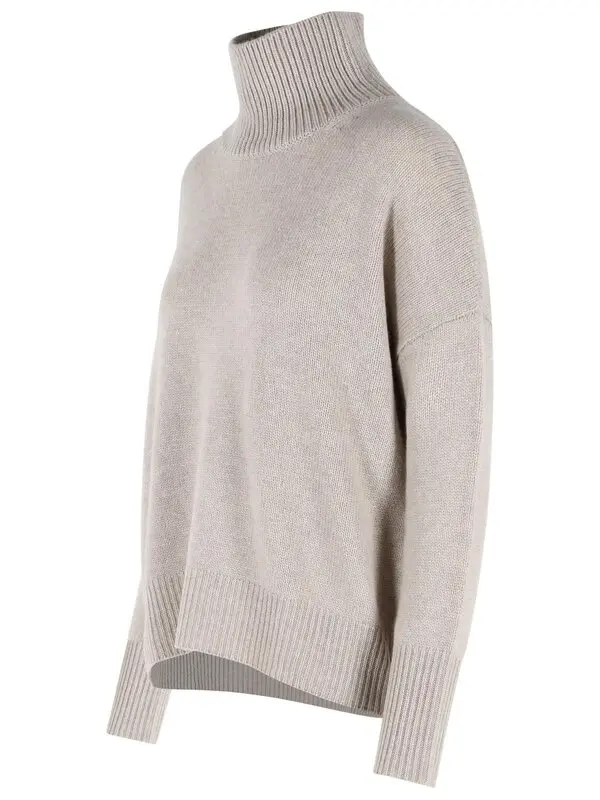 LISA YANG Heidi Cashmere Turtleneck Sweater - Cream
