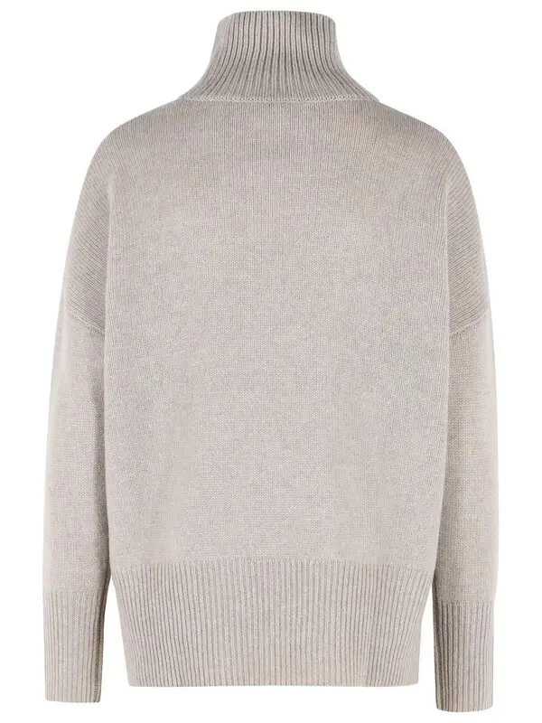 LISA YANG Heidi Cashmere Turtleneck Sweater - Cream