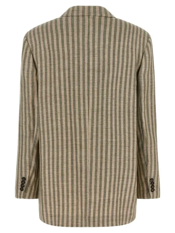 Brunello Cucinelli Striped Blazer