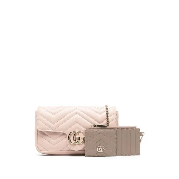 Gucci Quilted Leather Satchel Bag