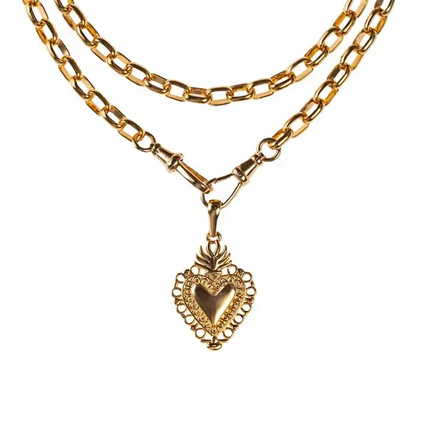 IN CAUDA VENENUM Divine Necklace - Gold