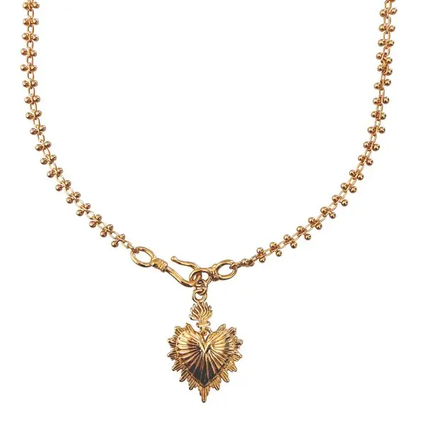 IN CAUDA VENENUM Seraphine Necklace - Gold
