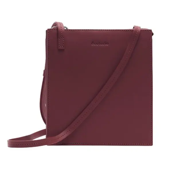 ÉCOTORIE Polly Wine Calf Leather Bag