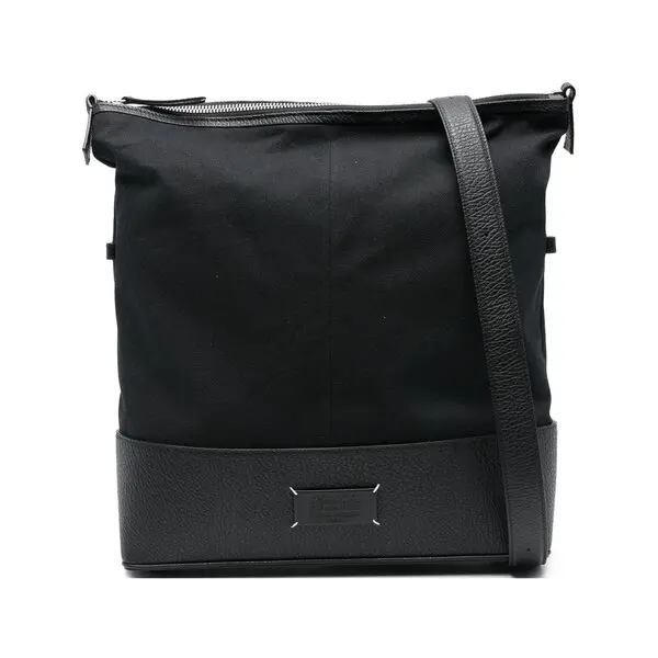 MAISON MARGIELA Paneled Shoulder Bag - Black