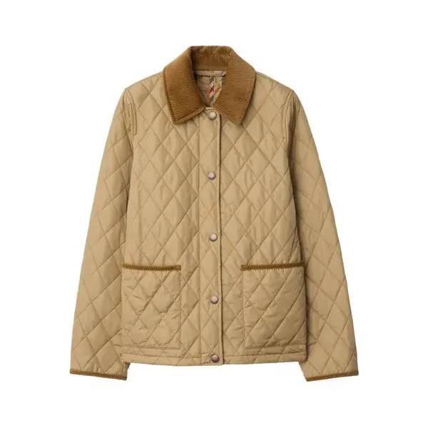 Burberry Quilted Jacket - Cream