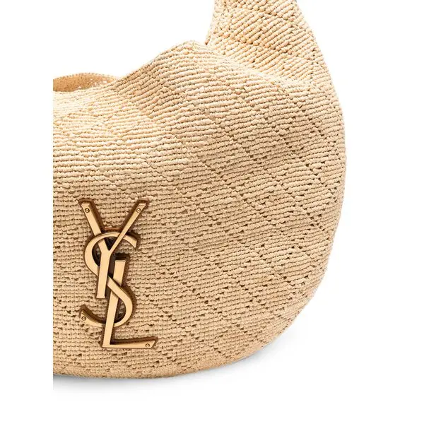Saint Laurent Neutrals Tote Bags