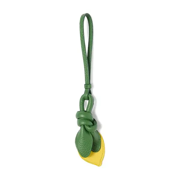 Jacquemus Keyring With Knot And Leaf Detailing - Multicolor