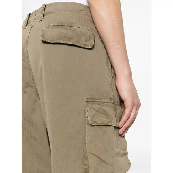 Our Legacy Wide-leg Cargo Trousers - Green