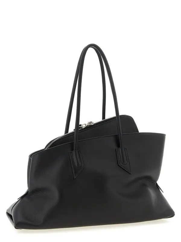 Attico La Passeggiata Medium Shoulder Bag - Black