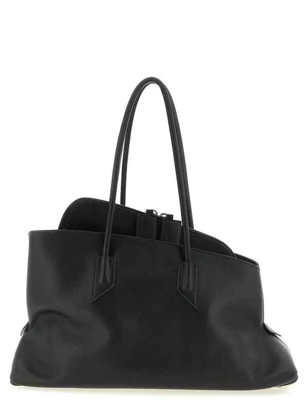 Attico La Passeggiata Medium Shoulder Bag - Black
