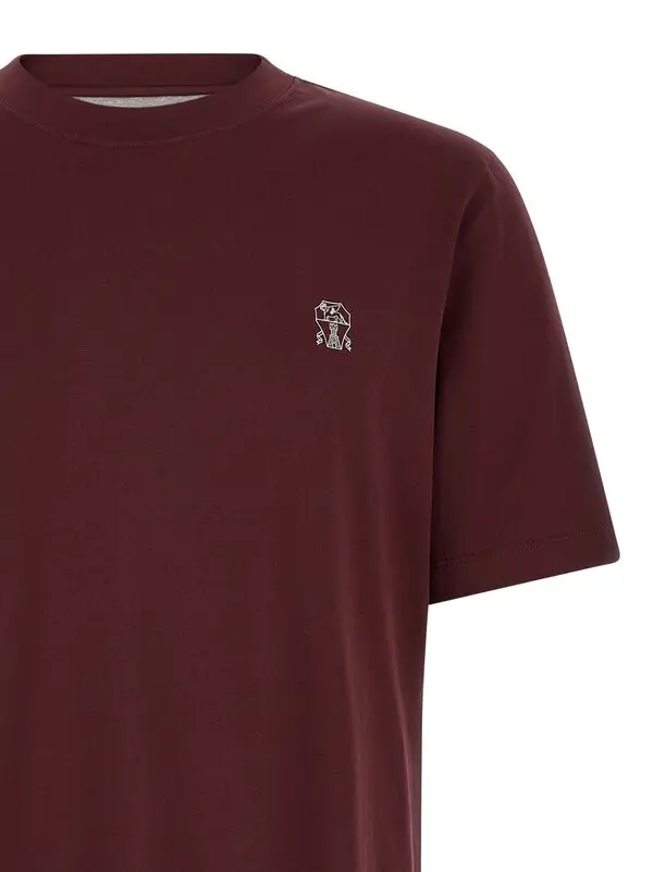 Brunello Cucinelli Stemma Solomeo' T-shirt