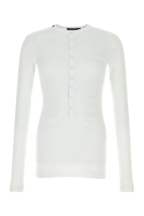 Dolce & Gabbana Stretch Cotton T-shirt