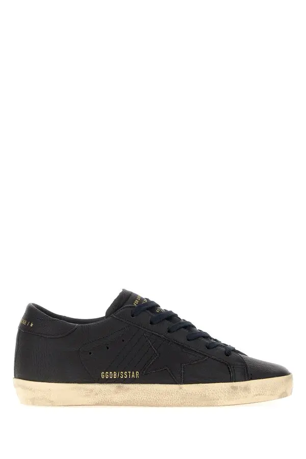 GOLDEN GOOSE Leather Super-star Sneakers