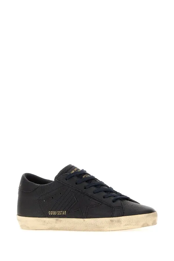 GOLDEN GOOSE Leather Super-star Sneakers