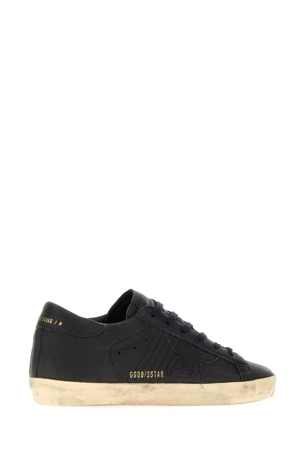 GOLDEN GOOSE Leather Super-star Sneakers