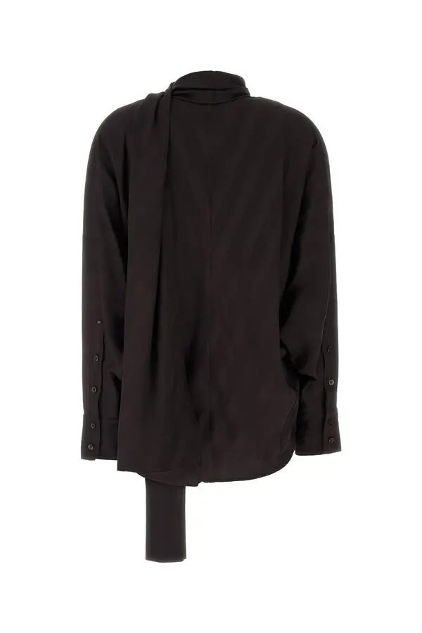 Sportmax Viscose Shirt With Striped Embroidery