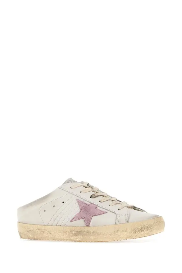 GOLDEN GOOSE Leather Super-star Slip-on Sneakers