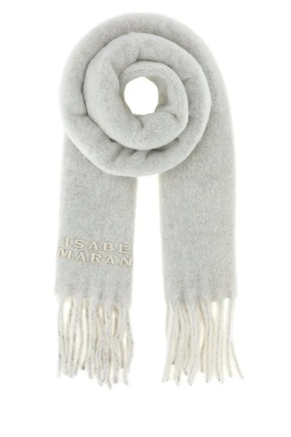Isabel Marant Étoile Light Alpaca Blend Firny Scarf - Grey