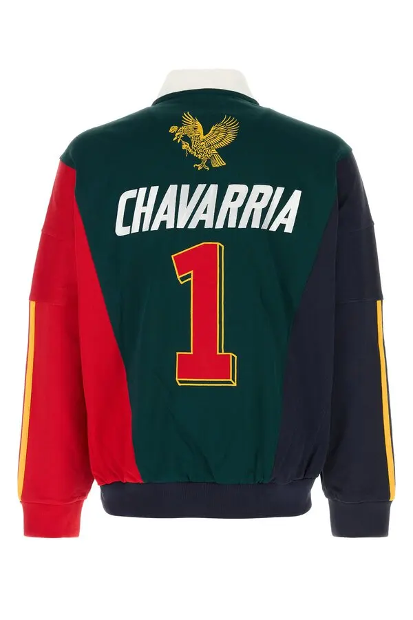 ADIDAS BY WILLY CHAVARRIA Two-tone Cotton Blend Watsonville Sweatshirt